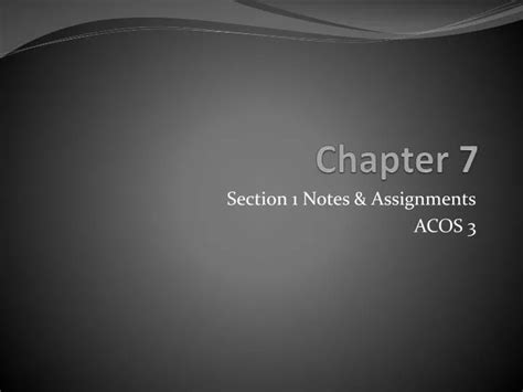 PPT Chapter PowerPoint Presentation Free Download ID