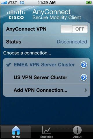 Cisco AnyConnect for iPhone og iPod touch på iTunes App Store