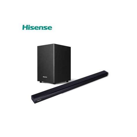 Hisense 120W WIRELESS SOUNDBAR, BLUETOOTH, 2.1CH HS215 - Dalene Collections