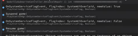 PS5 UnityEngine PS5 Utility OnSystemServiceFlagEvent Questions Answers Unity Discussions