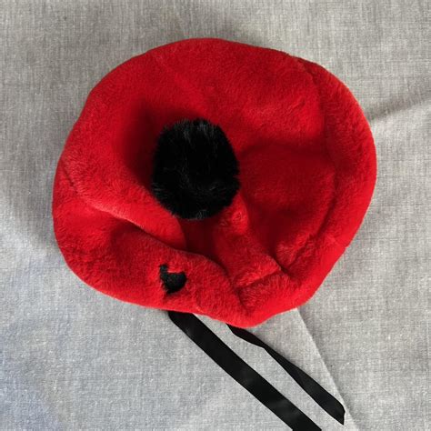 Lazy Oaf Red Heart Beret Too Small For My Big Head Depop