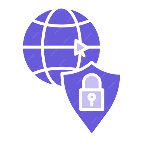 Premium Vector Internet Security Vector Illustration