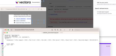 querying custom metadata in the vectara platform vectara platform qanda