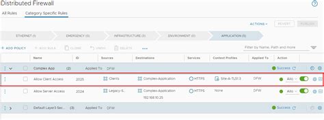 TLS Version And Cipher Filtering With NSX Firewall Polar Clouds