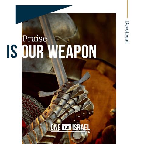 원포이스라엘 오늘의 묵상 찬양은 우리의 무기입니다 사무엘이 번제를 드릴 때에 블레셋 사람이