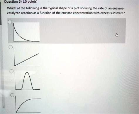 solved question 3 1 5 points which of the following is the typical