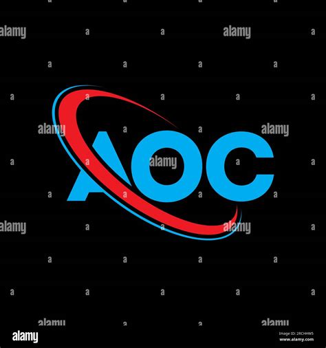 Aoc Logo Aoc Letter Aoc Letter Logo Design Initials Aoc Logo Linked