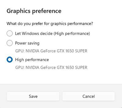 Cómo configurar la GPU preferida para aplicaciones y juegos en Windows 11