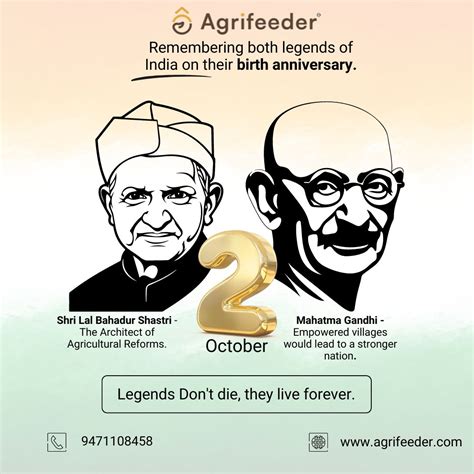 Raman Kumar On Linkedin Today We Honor The Legacies Of Two Great Leaders Shastri Ji And Gandhi