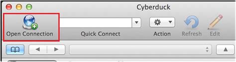 uploading your web files using cyberduck mac