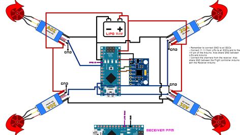 arduino rc receiver schematic projecten project ideeën elektronica