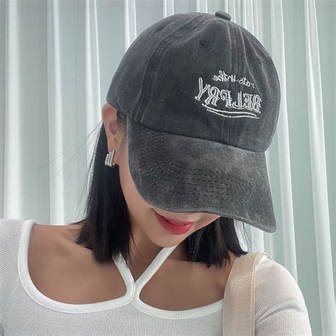데일리and트렌드 여성 볼캡 3종 패션소품 모자 야구모자 패션모자 자수모자 연예인핏 얼굴소멸 데일리모자