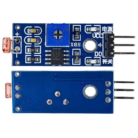 Pin LDR Module Optical Sensitive Resistance Light Detection Sensor Module Flux Electronix