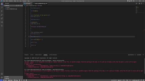 My Vscode Showing This Error It Ran The Hello World Program A Few Days Ago But Not Now I Have