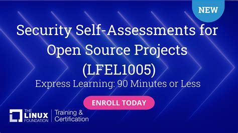 Security Self Assessments For Open Source Projects Training Course