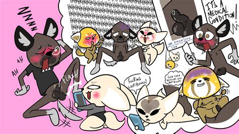 Rule 34 2023 Accurate Art Style Aggressive Retsuko Aggretsuko Ailurid Anthro Balls Blush