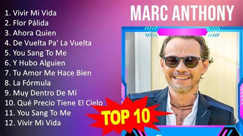M a r c A n t h o n y MIX - 10 Maiores Sucessos - Grandes Exitos - YouTube