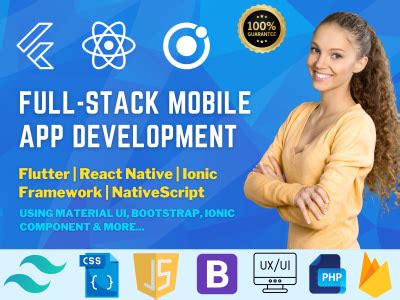 Angular ReactJS VueJS React Native Flutter Frontend Developer Expert Upwork