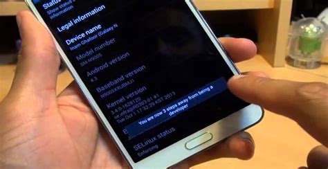 How To Turn On Hidden Developer Options On Galaxy Note Yuryi