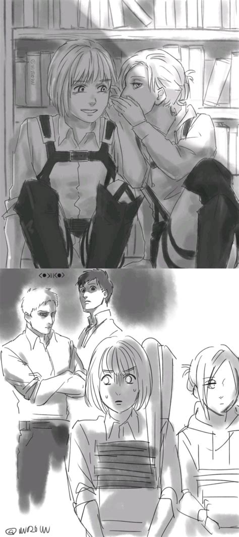 Armin X Annie Season Fanart Canvas Beaver