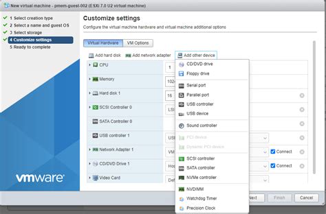How To Map Vmware Vsphereesxi Pmem Devices From The Host To Guest Vm