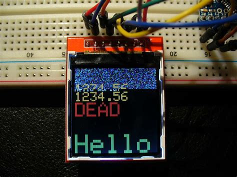 144 Inch Tft 128x128 Glcd Ili9163 Page 2 Displays Arduino Forum