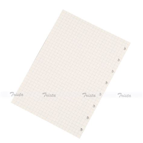 Filofax A5 Organiser Notebooks Squared Paper Refill Notepaper Insert
