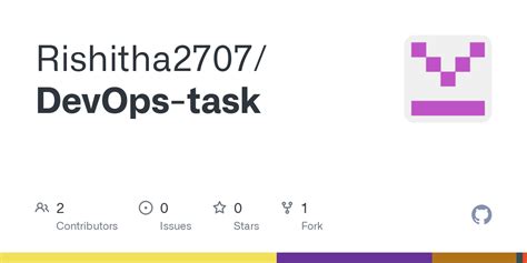 Github Rishitha2707devops Task