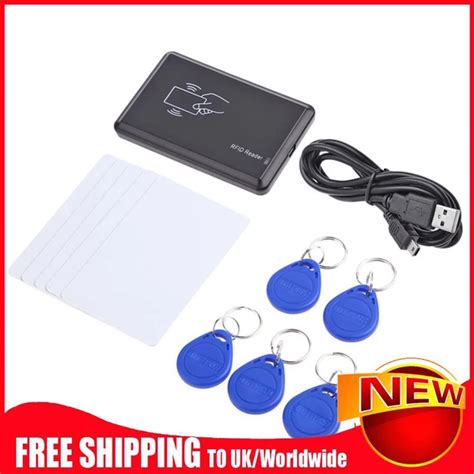 RFID USB SMART Card Reader 125khz Proximity Sensor With ID Cards Free Drive 19 68 PicClick AU