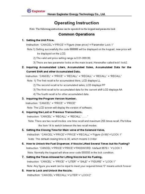 operating instruction pdf pdf computer engineering computer science