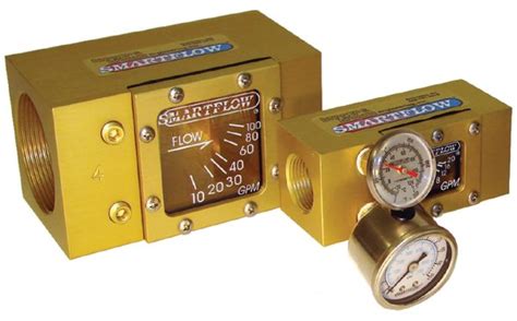 SMARTFLOW ICECUBE Brass Mechanical Flowmeters 1 To 3 Southeastern Polymer Machinery