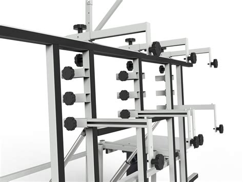 Tilting Assembly Table 90° For Prefabrication Of Electrical And Control