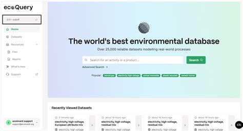Searching For Datasets In Ecoquery