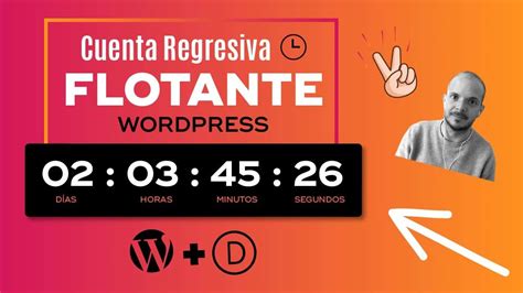 Temporizador Countdown Flotante Cuenta Regresiva Para Página Web Con