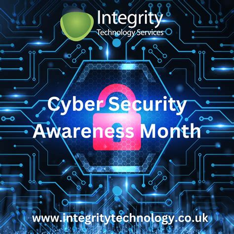 Cybersecurityawarenessmonth Cybersecurity Itsupport Integrity