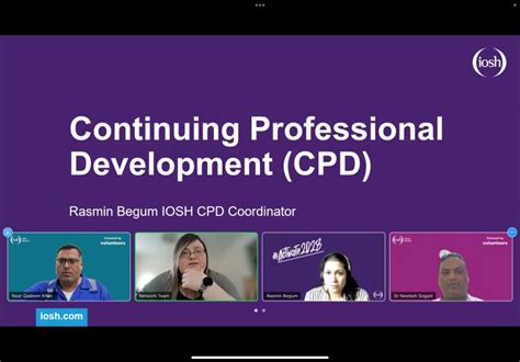 Iosh Cpd Professionaldevelopment Healthandsafety Networking