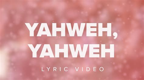 Yahweh Yahweh Official Lyric Video Victory House Worship Chords