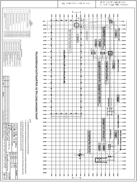 001 Chp Foundation Layout 001 Model Pdf Pdf