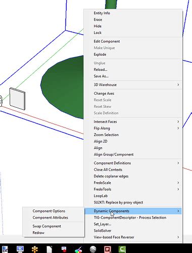 Locating Component Options For Dynamic Components Dynamic Components SketchUp Community