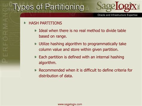 Ppt Optimal Usage Of Oracles Partitioning Option Powerpoint