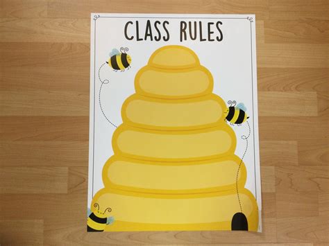 Bees Class Rules Chart School Spot