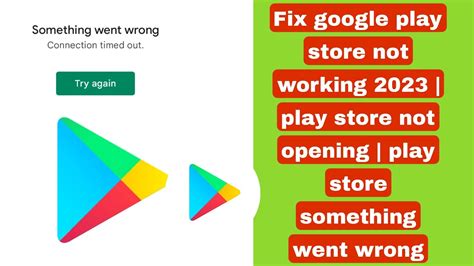 Fix google play store not working 2023 | play store not opening | play ...