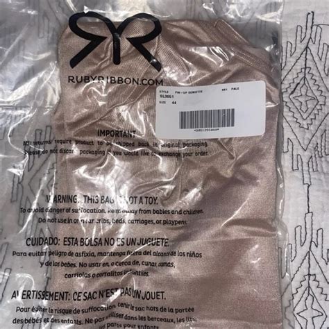 Ruby Ribbon Intimates And Sleepwear Ruby Ribbon Pinup Demiette In Pale Sz 38 35 Nwot Poshmark