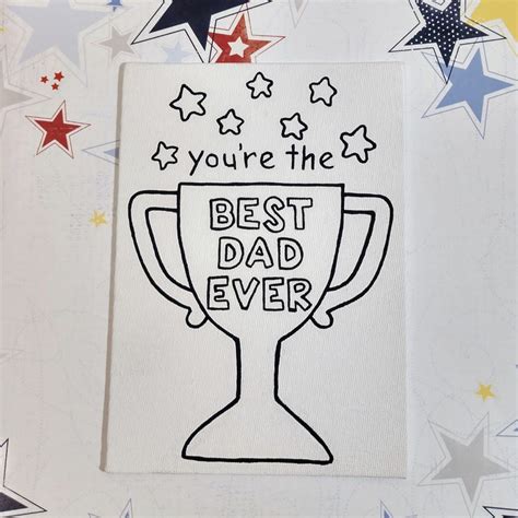 Best Dad Ever Father S Day Gift Gift For Dad Homemade Etsy