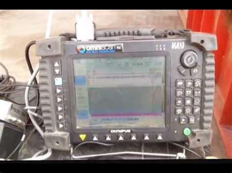 TOFD On Pressure Vessel Mm Thk Using Weldrover Hi Tech NDT Inspection Services YouTube