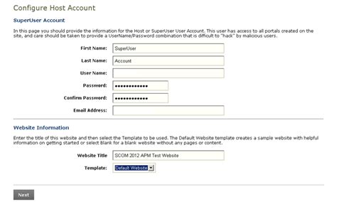 scom 2012 application performance monitor yapılandırması bölüm 1