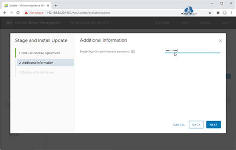 Patching Update Vmware Vcenter Server Appliance From A Zipped Update Bundle Web Server Vgeek