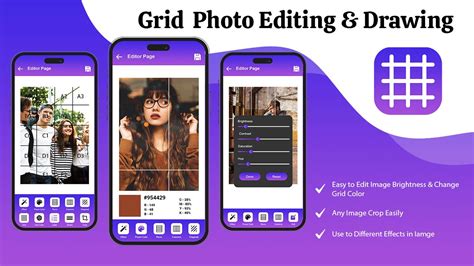 Grid Photo Editing And Drawing Android By Elveeinfotech Codester