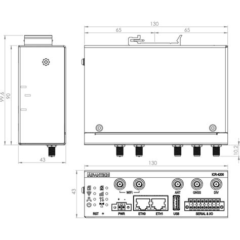 Icr 4233 Advantech Lte Cat 6 Mobilfunkrouter Bellequip