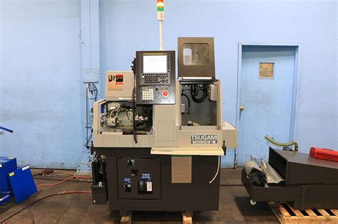 Tsugami Fanuc Series 0i Tf Plus Cnc Control 10 000 Rpm B0203 Iii Swiss Type Cnc Lathe 2 Axis